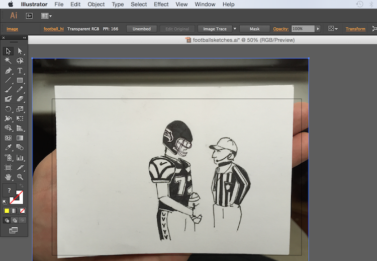 How to convert a hand-drawn illustration into a digital graphic ...