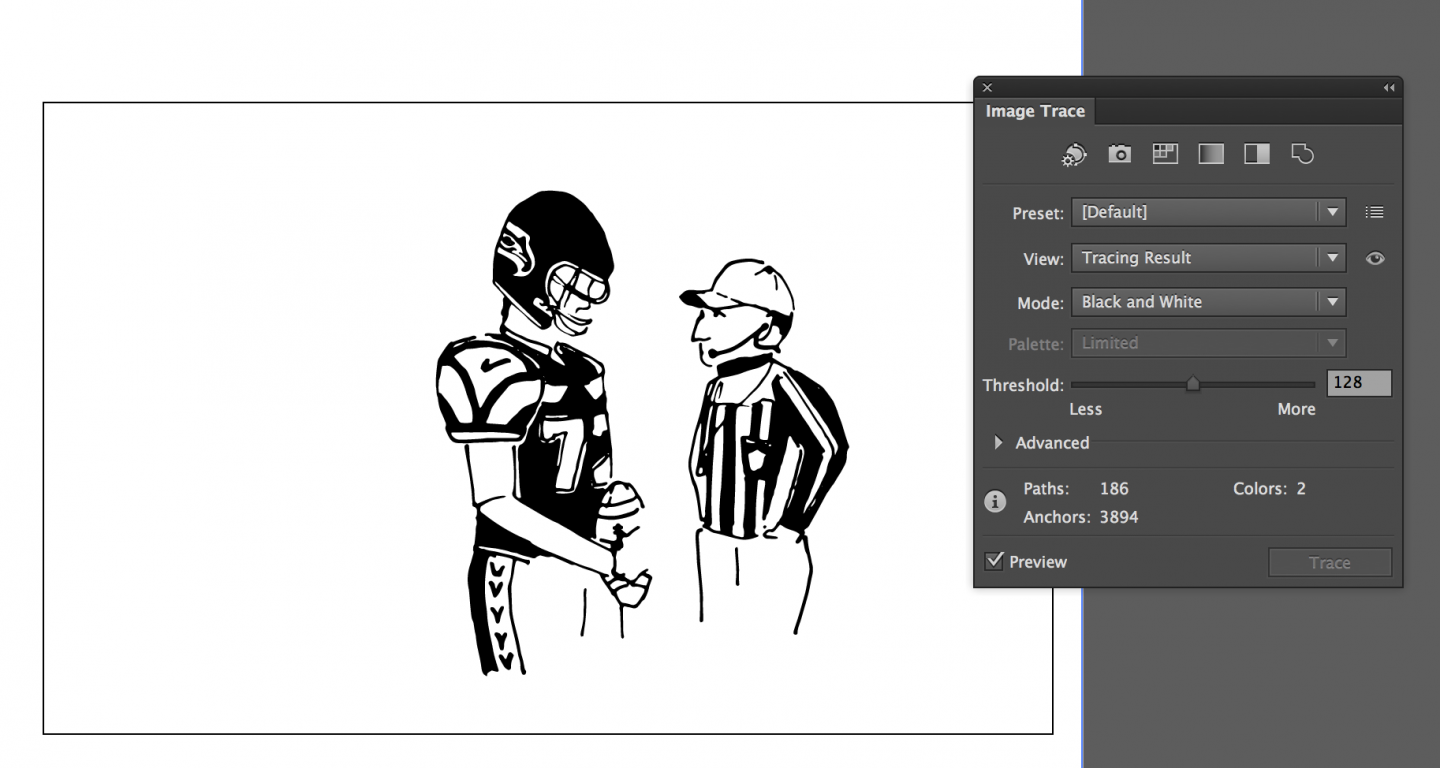 How to convert a hand-drawn illustration into a digital graphic ...