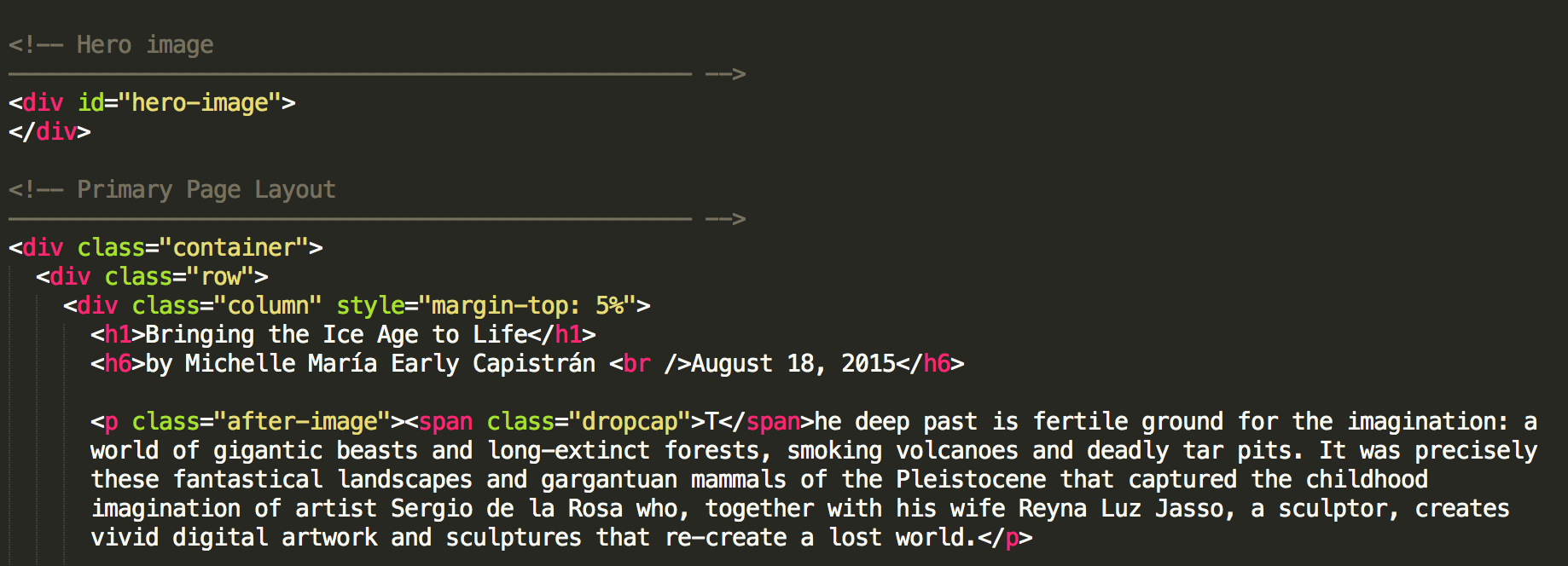 How to learn responsive web design by coding your own story - Storybench