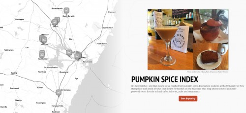 How we mapped pumpkin spice lattes to teach students digital ...
