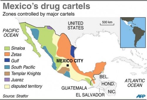 Visualizing Mexico’s drug cartels: A roundup of maps - Storybench