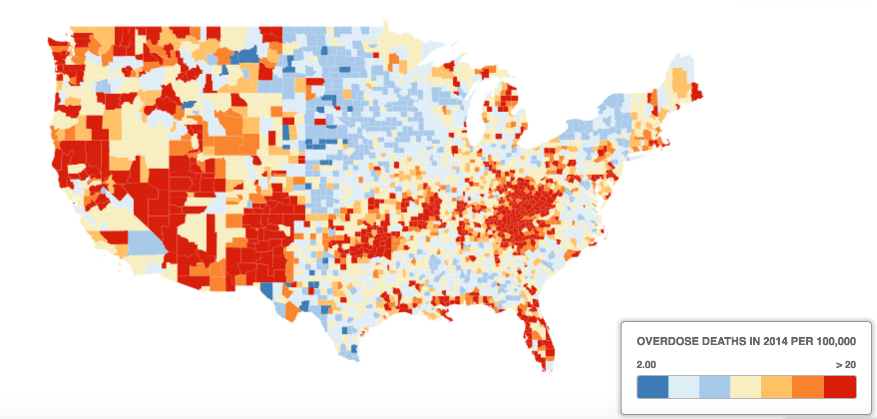 How to build an interactive county level map like the New York Times ...