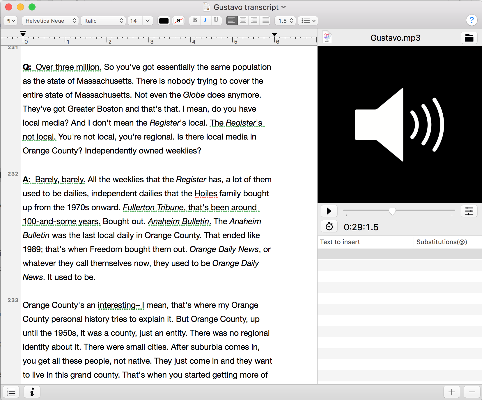 Better Recording, Better Transcribing: A Digital Toolbox for Bringing ...