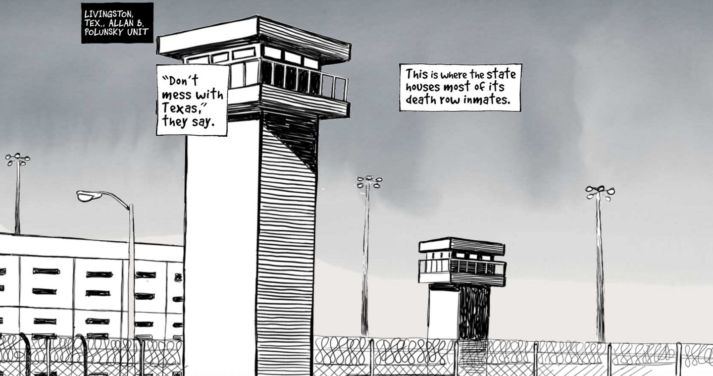 How The New York Times used comics to illustrate stories of death row ...
