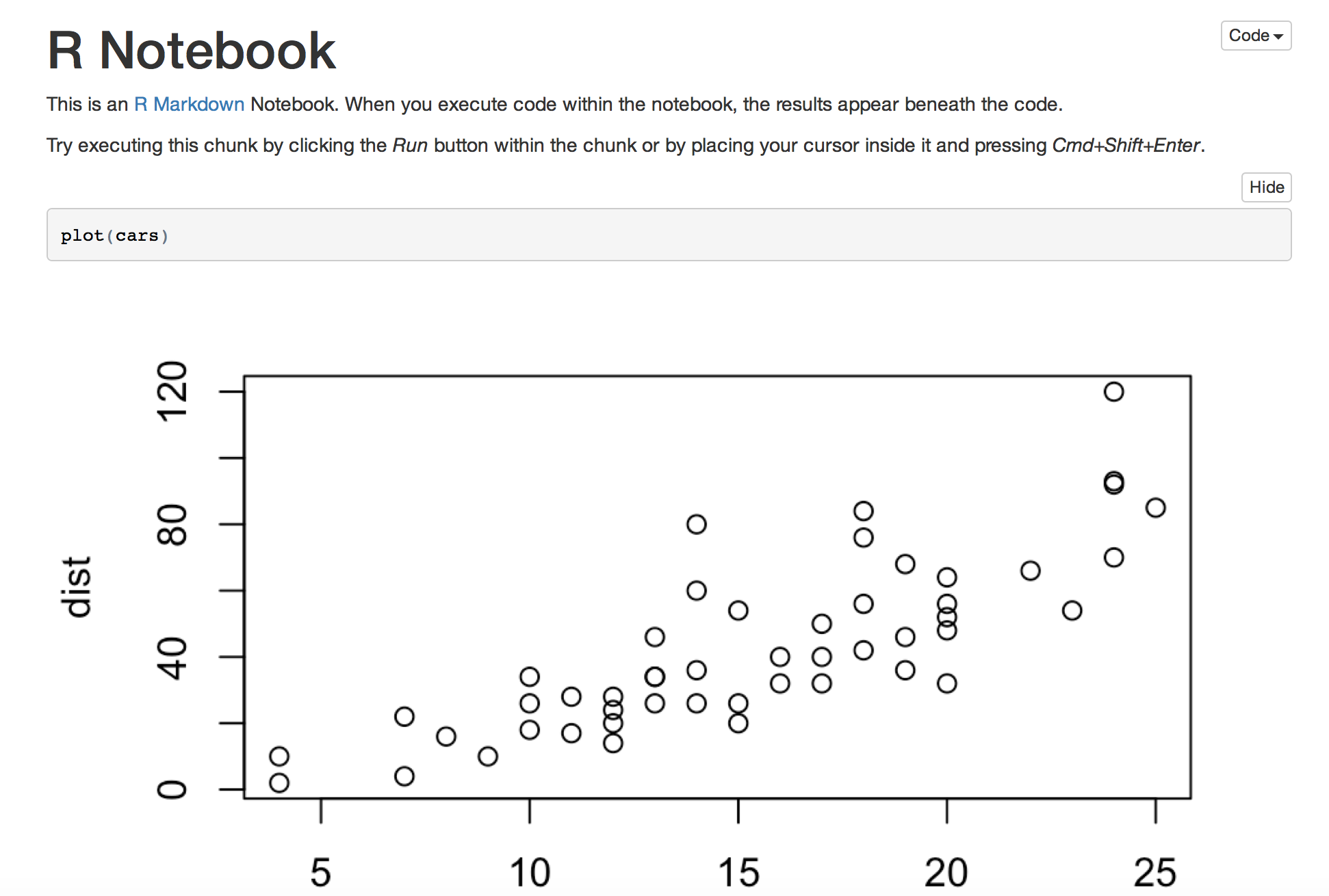 Getting Started With R in RStudio Notebooks - Storybench