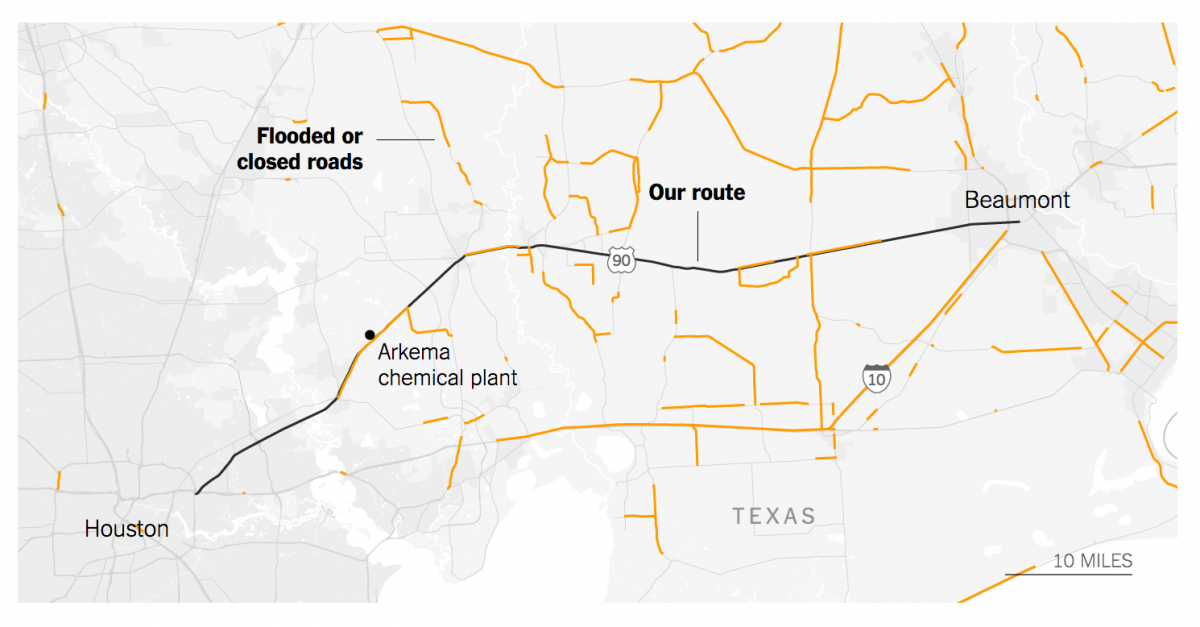 Cnn Flooding Map Harvey