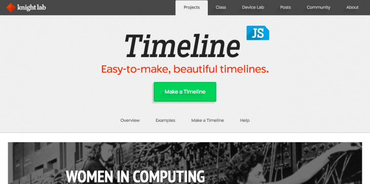 How to build a timeline using TimelineJS - Storybench