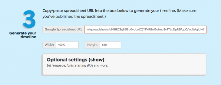 How to build a timeline using TimelineJS - Storybench