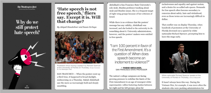 How The Washington Post designs its Snapchat stories - Storybench