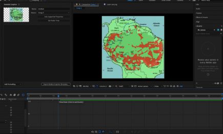 How to animate a map in Adobe After Effects - Storybench