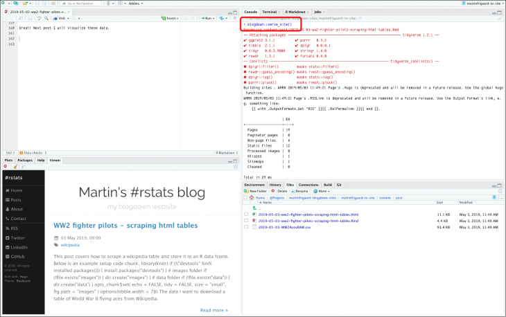 How to build a website with Blogdown in R - Storybench