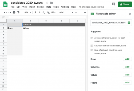 How to do basic text mining using Google Sheets - Storybench