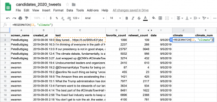 How to do basic text mining using Google Sheets - Storybench